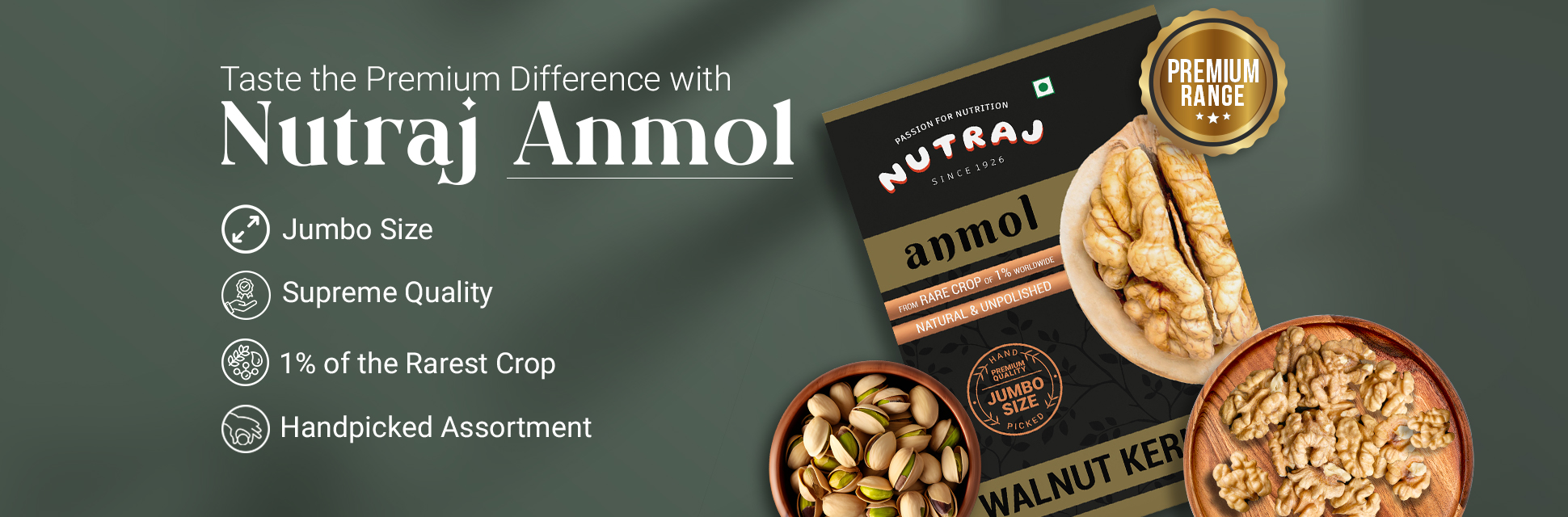 Nutraj India’s Most Trusted Wholesale Dry Fruits Supplier in India